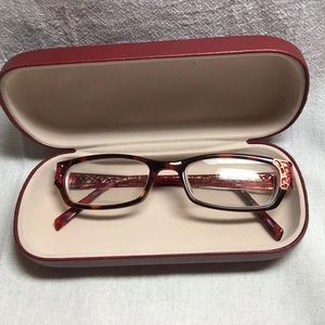 Helium Paris | Accessories | Helium Paris Italy Eyeglasses Red Tortoise ...
